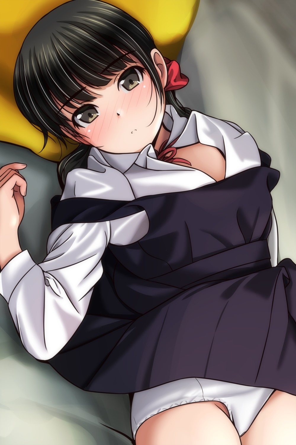 matsunaga kouyou loli open shirt pantsu seifuku skirt lift | #1062290 | yande.re